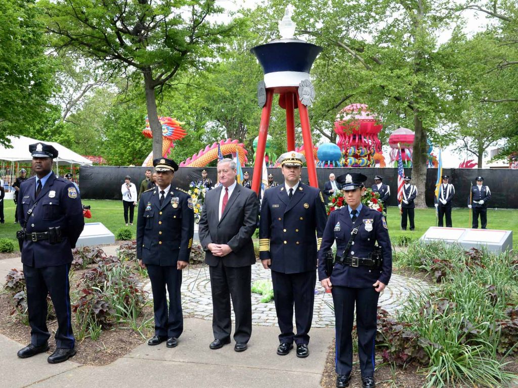 Mayor Kenney leads tribute to fallen fire and police officers | Office ...