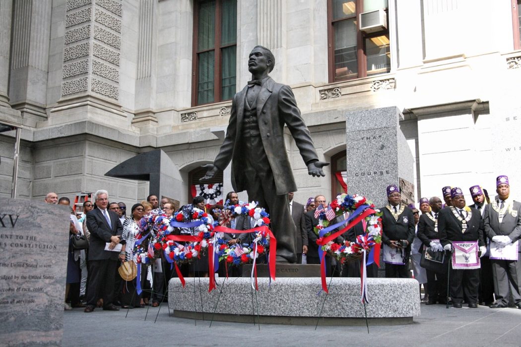 A Philadelphia hero: Octavius Catto statue unveiled at City Hall ...