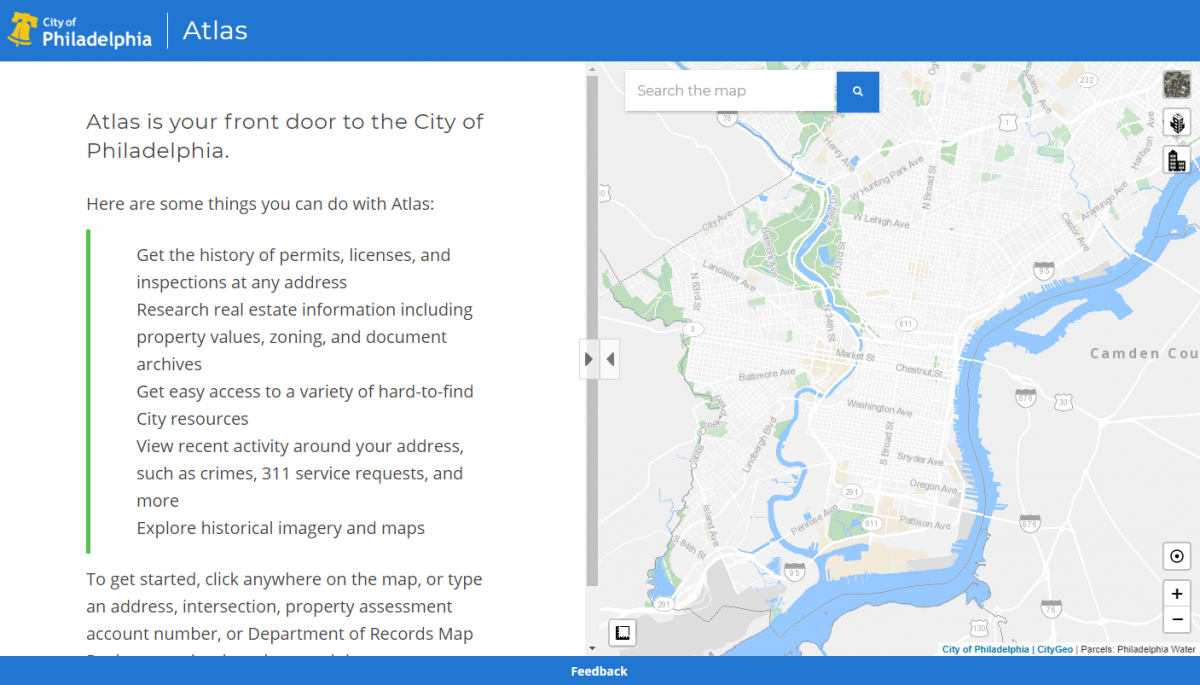 Atlas – Opening the Door to the City’s Data | CityGeo | City of ...
