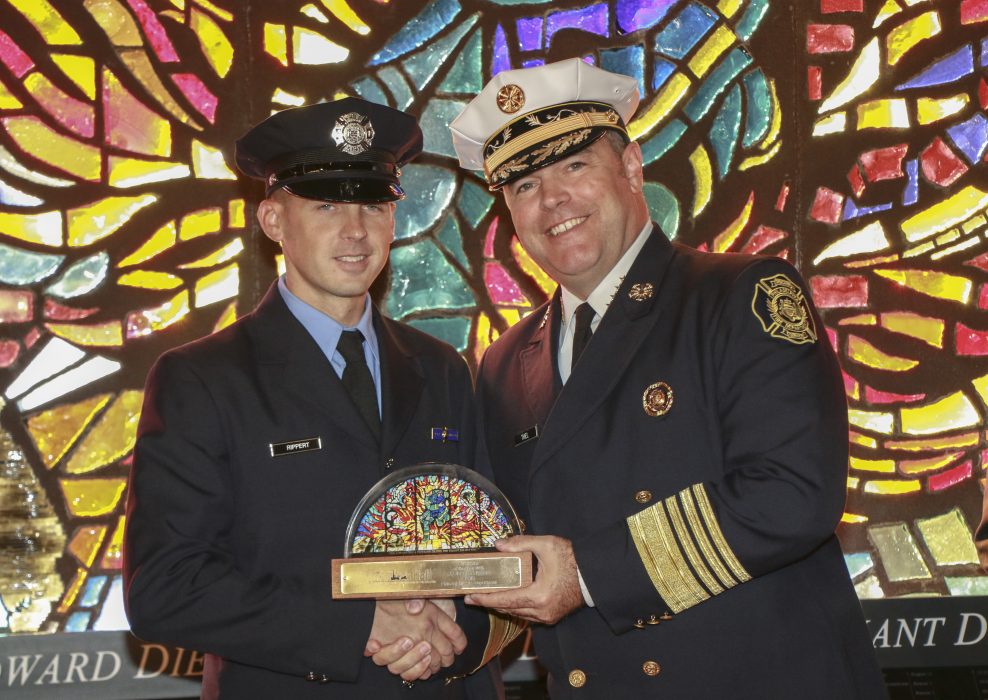 Firefighter honored for courageous rescue while off-duty | Philadelphia ...