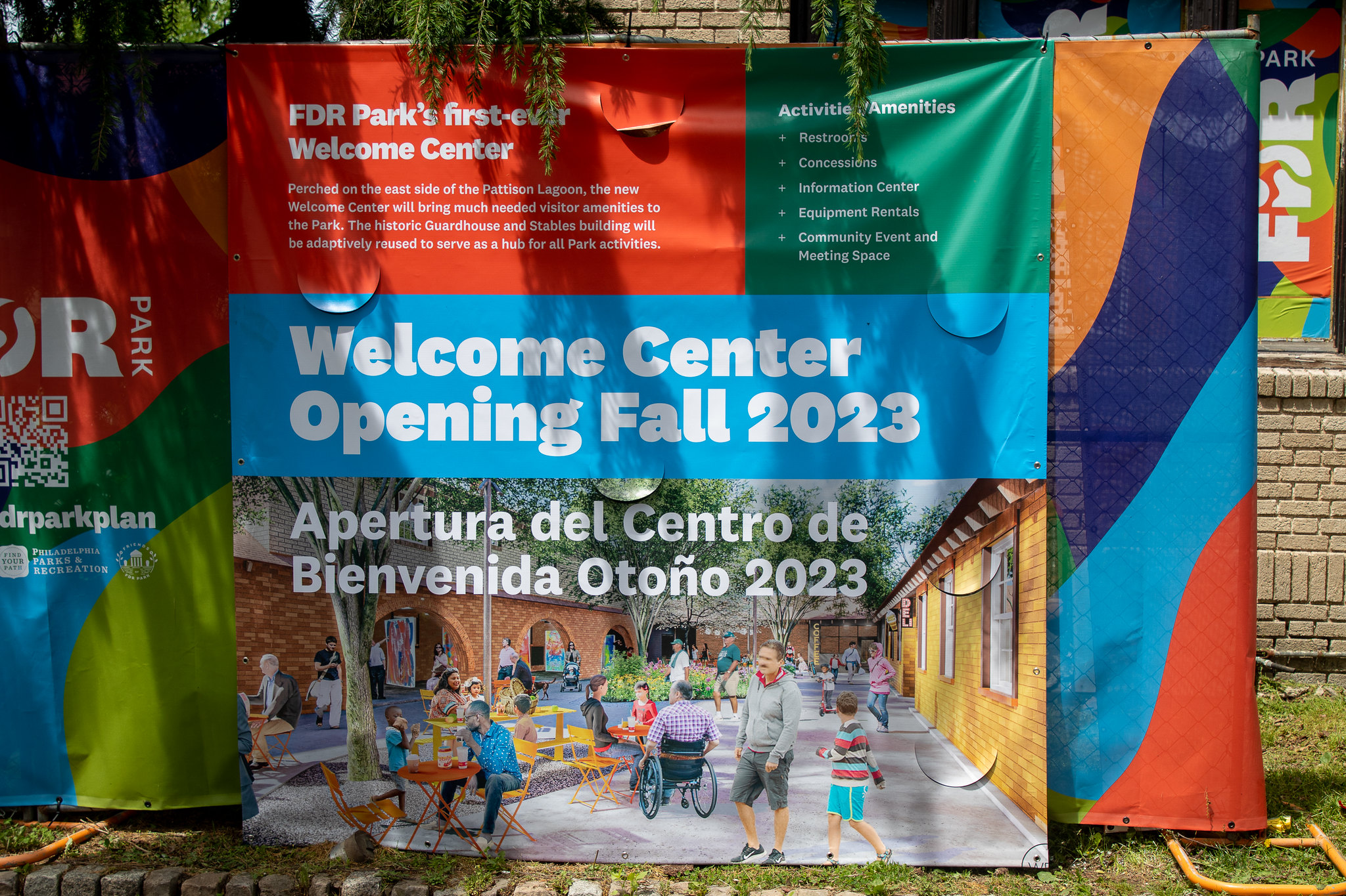 Welcome Center under construction in FDR Park | Philadelphia Parks ...