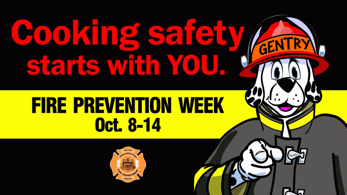 Fire Prevention Week: Cooking safety starts with YOU! | Philadelphia ...