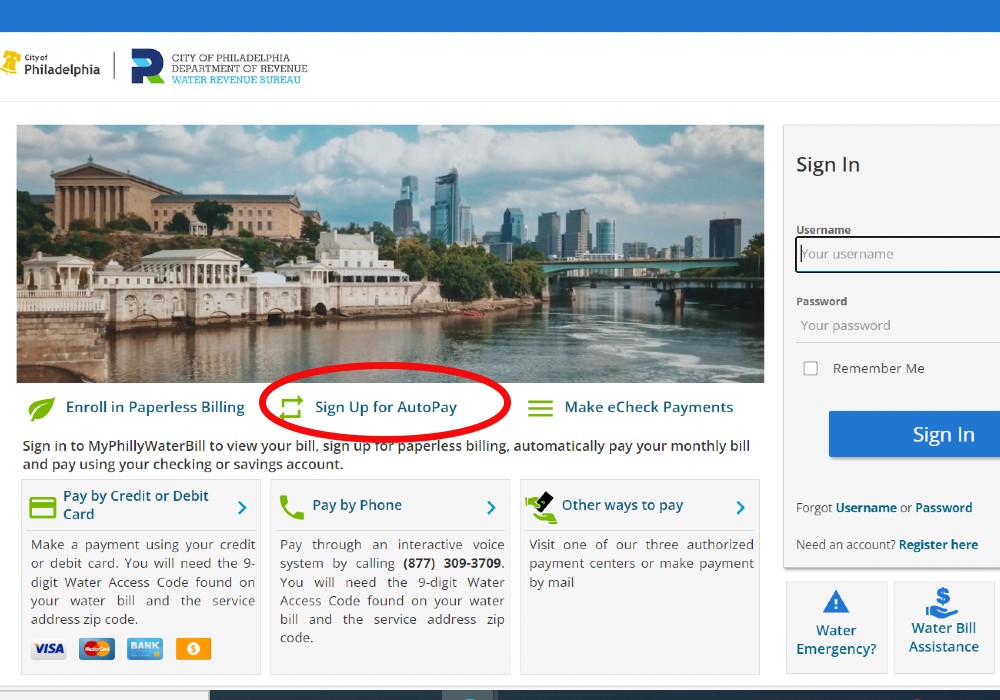 Switch to AutoPay and never miss a payment! | Department of Revenue | City of Philadelphia