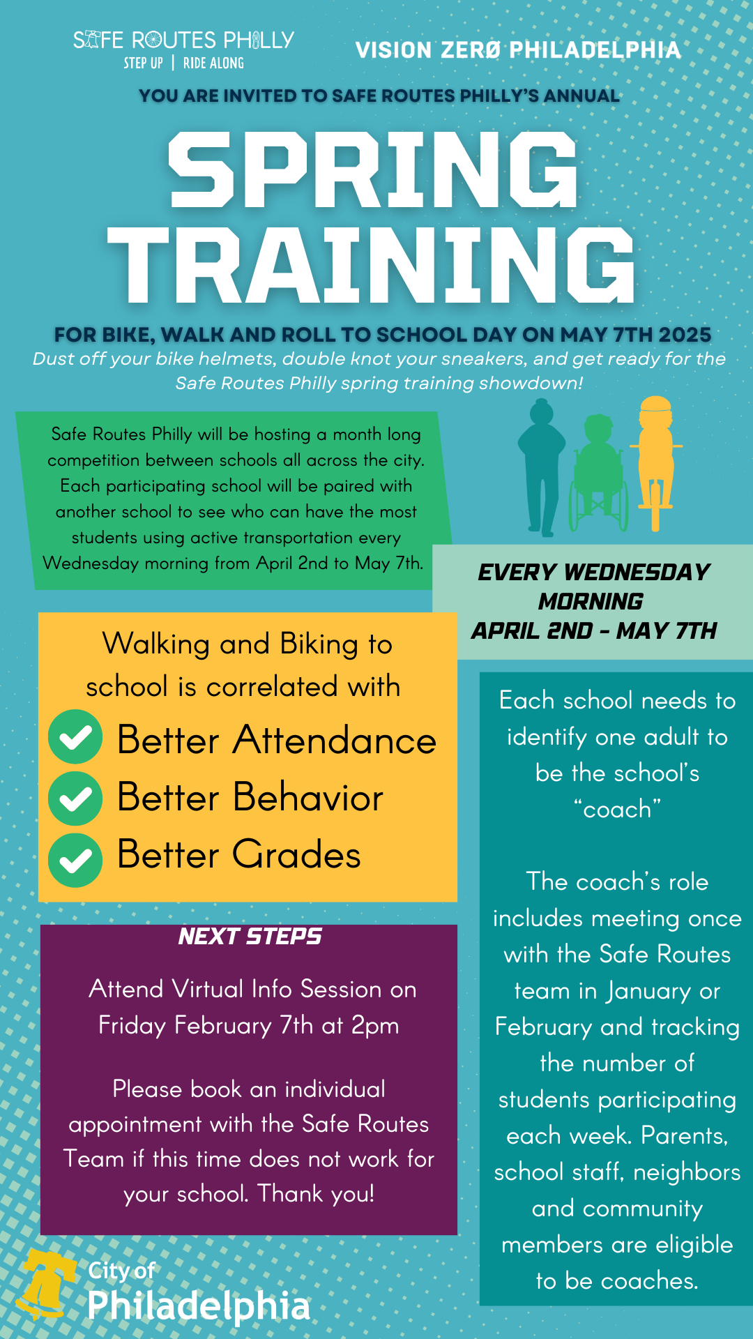 What to Know About Safe Route Philly’s Annual “Spring Training ...