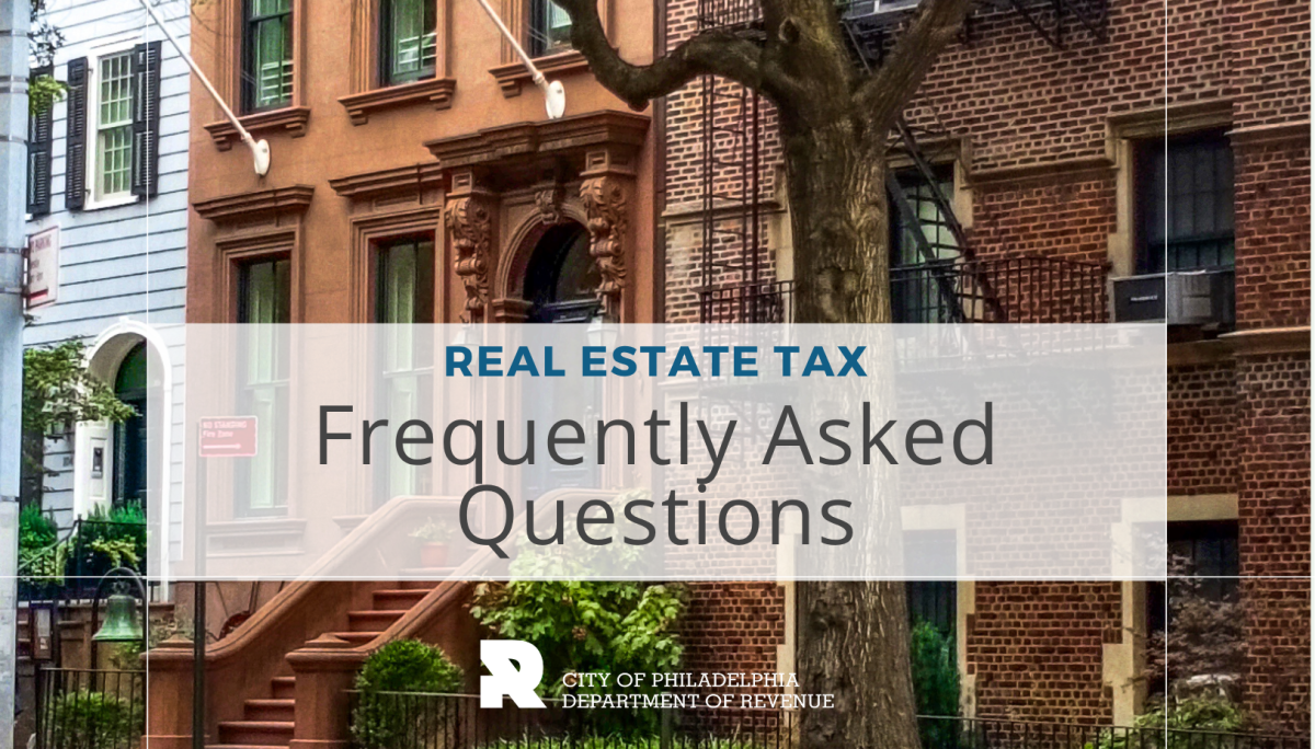 Eight questions answered about Philly property taxes | Department of ...