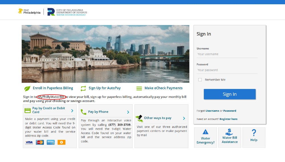 Don’t fall for fake websites | Department of Revenue | City of Philadelphia